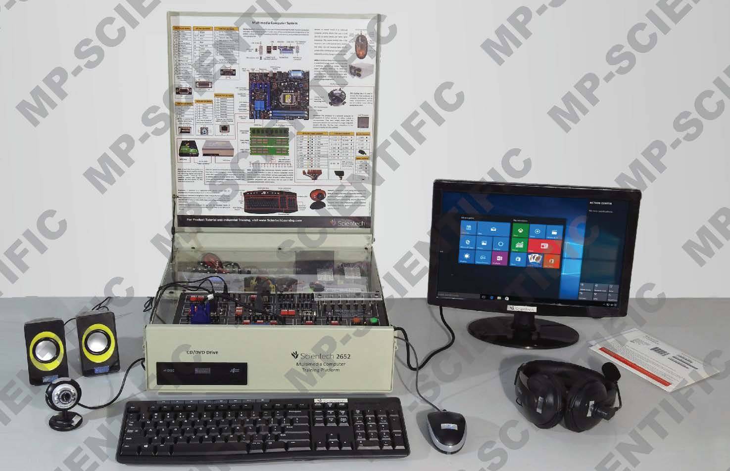 MULTIMEDIA COMPUTER TRAINING SYSTEM / COMPUTER TRAINER